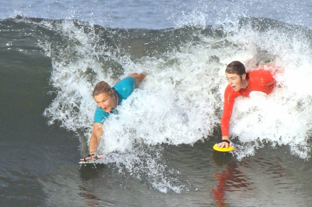 Body Surfing and Handplanes - California Surf Museum
