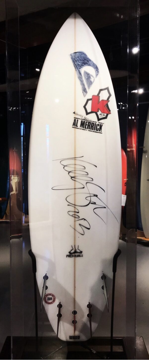 World Surfing Champion Kelly Slater's Surfboard - California Surf Museum