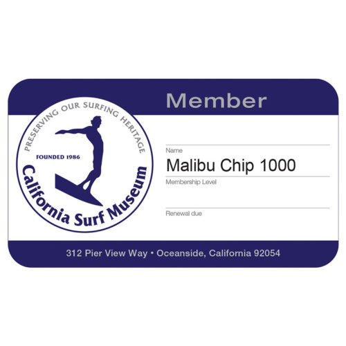 MALIBU CHIP 1000 - California Surf Museum